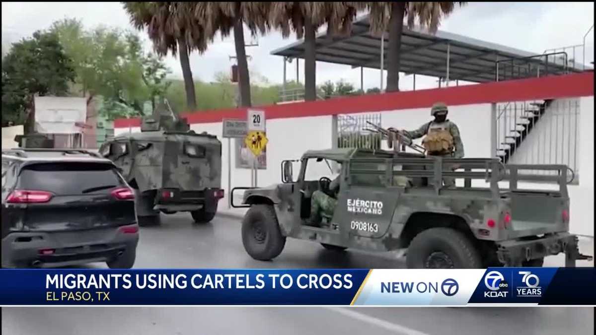 Mexican cartels playing a part in migrant crossings
