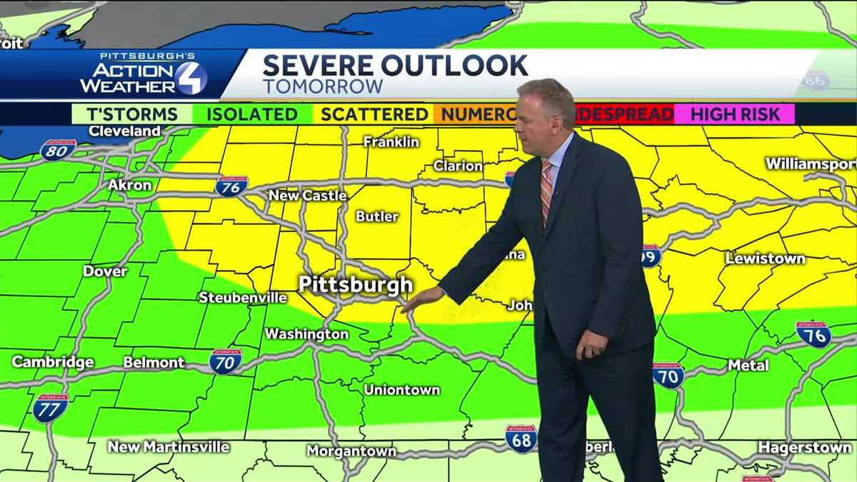 Forecast Strong Storms Possible Tuesday