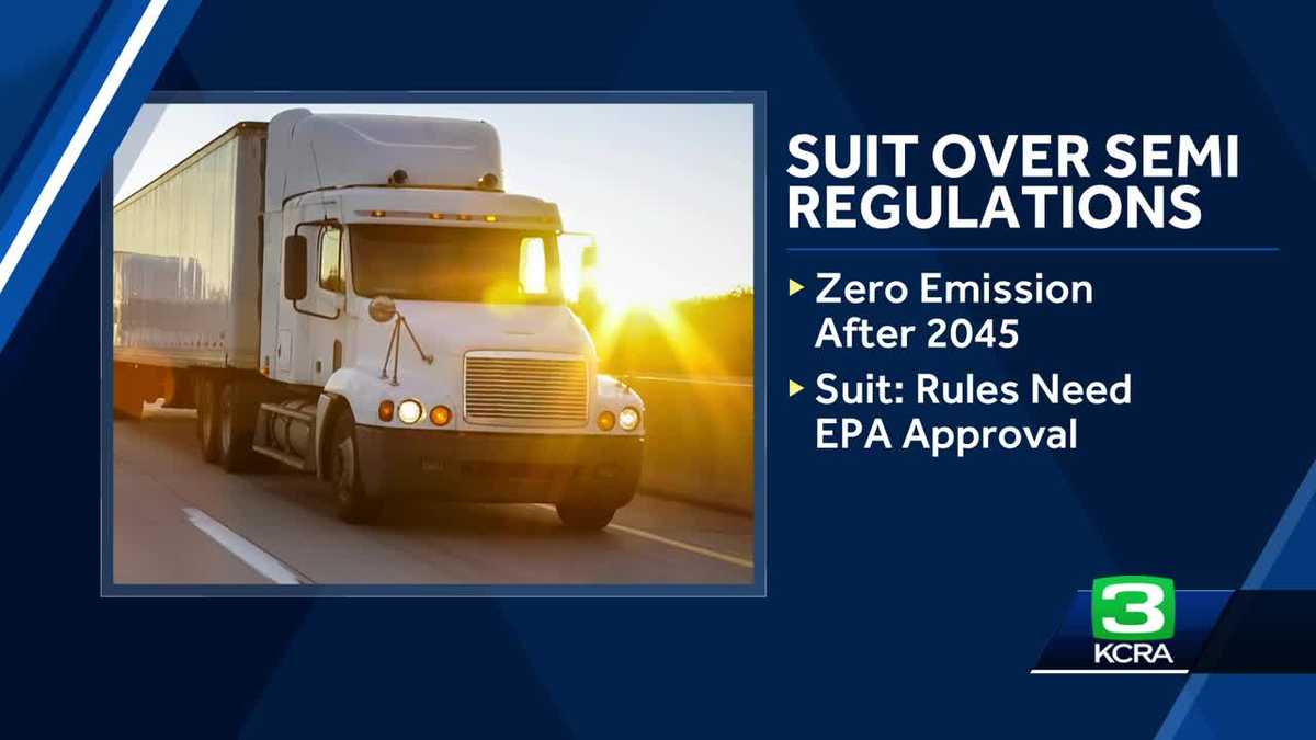 California truckers sue state air resources board over zero-emissions goal