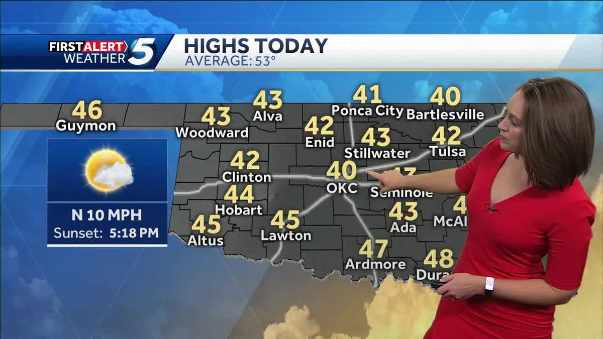 Forecast: Chilly Tuesday