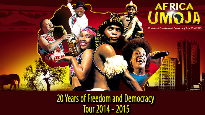 'Africa Umoja' celebrating 20 years of freedom and democracy at the ...