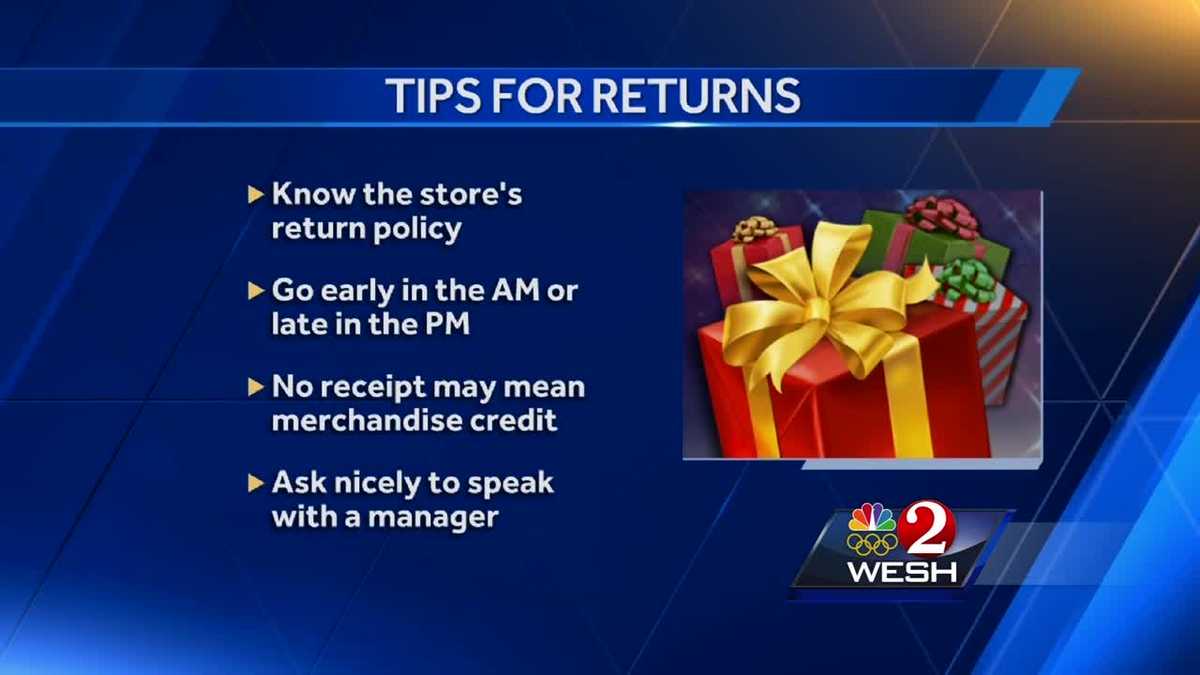 How to handle holiday returns, exchanges