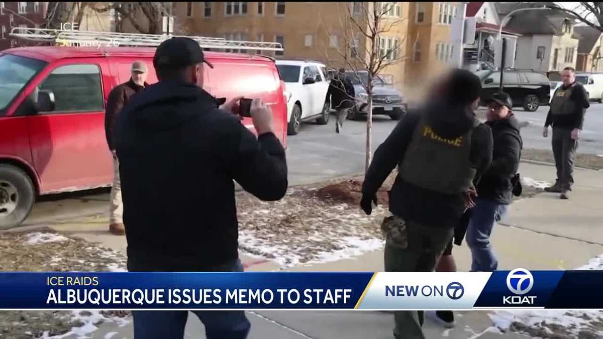 ICE memo sent to Albuquerque city employees