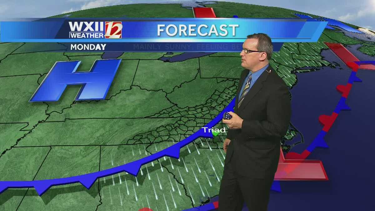 Brian Slocum: Few Storms Possible