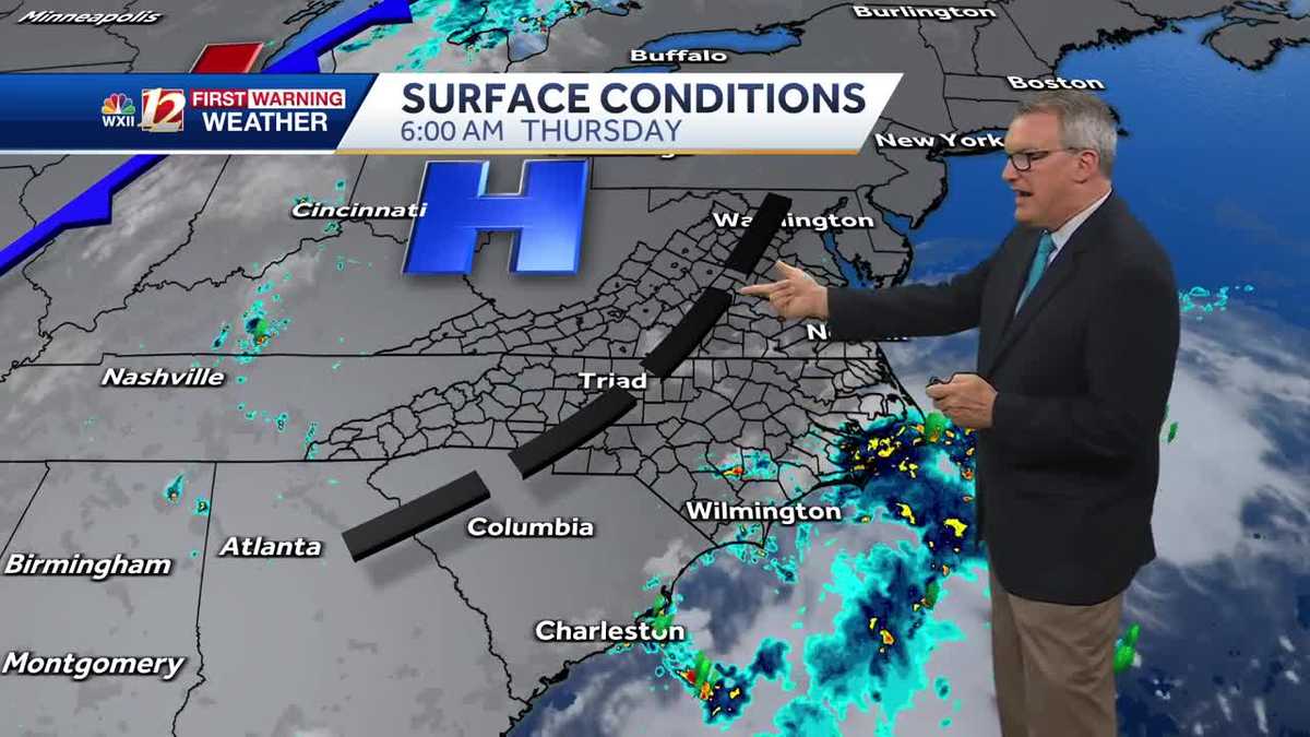 WATCH: Summery, stormy pattern continues