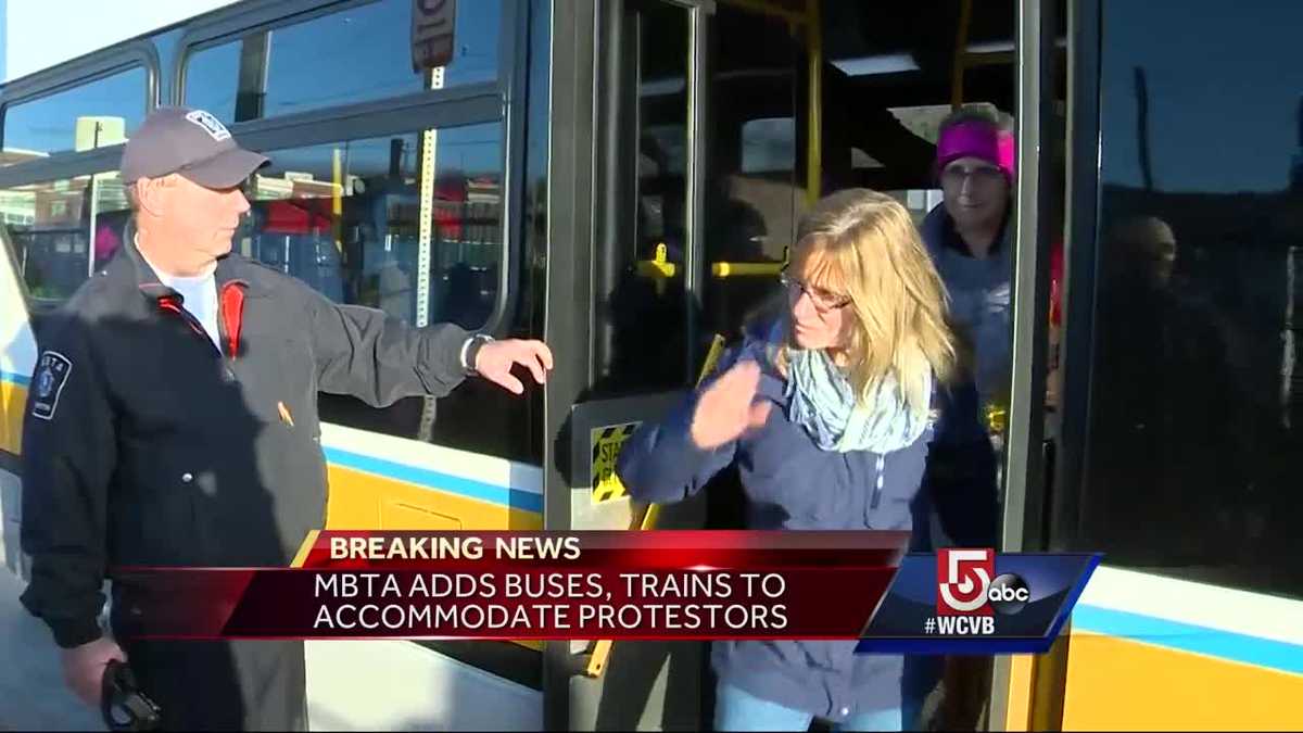 MBTA adds service to accommodate Boston Women's March participants