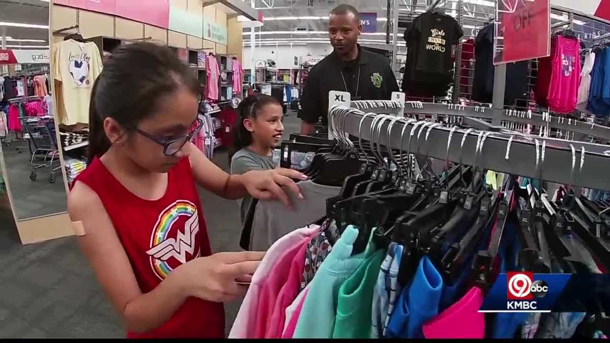 KCPD's police athletic league treats kids to shopping spree