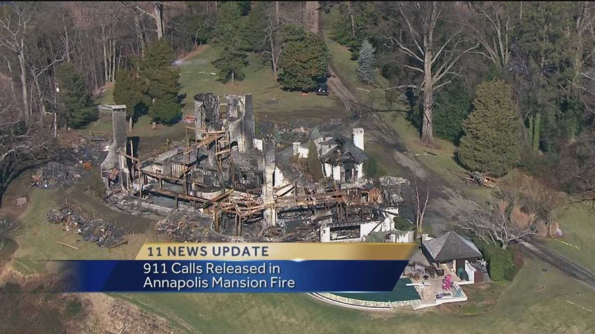 Authorities release 911 calls in mansion fire