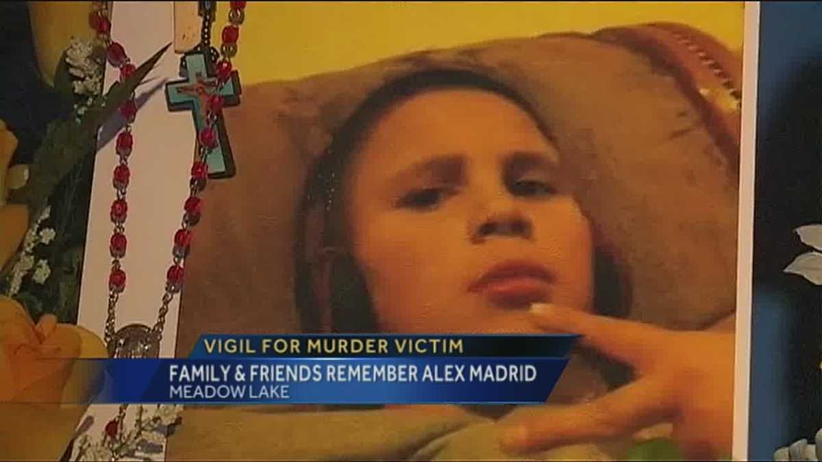 Vigil held for Alex Madrid