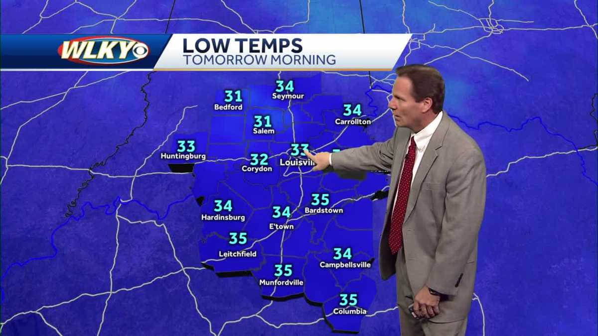 Dry and cool Saturday, Rain Saturday night