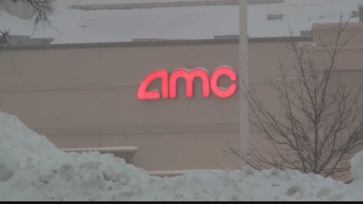 AMC Theater closed earlier today for large amounts of snow on the roof