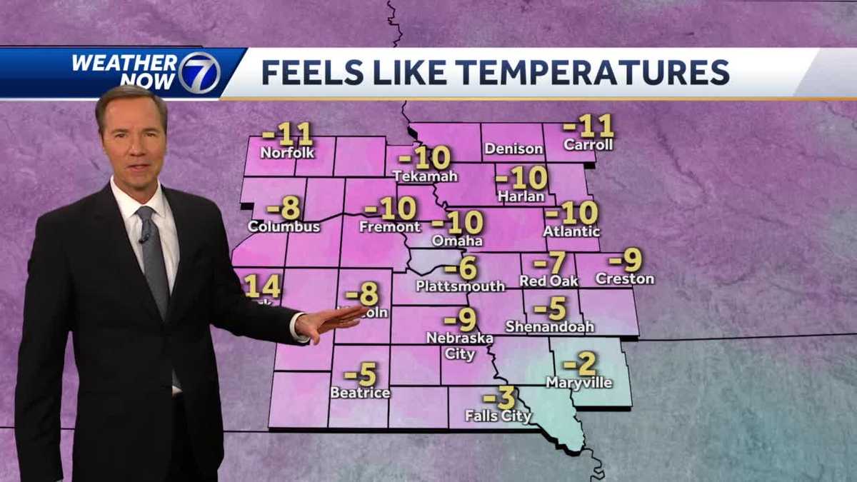 Sunday evening January 29 Omaha weather