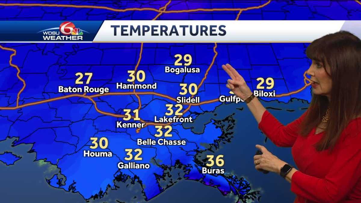 It's cold and getter colder!