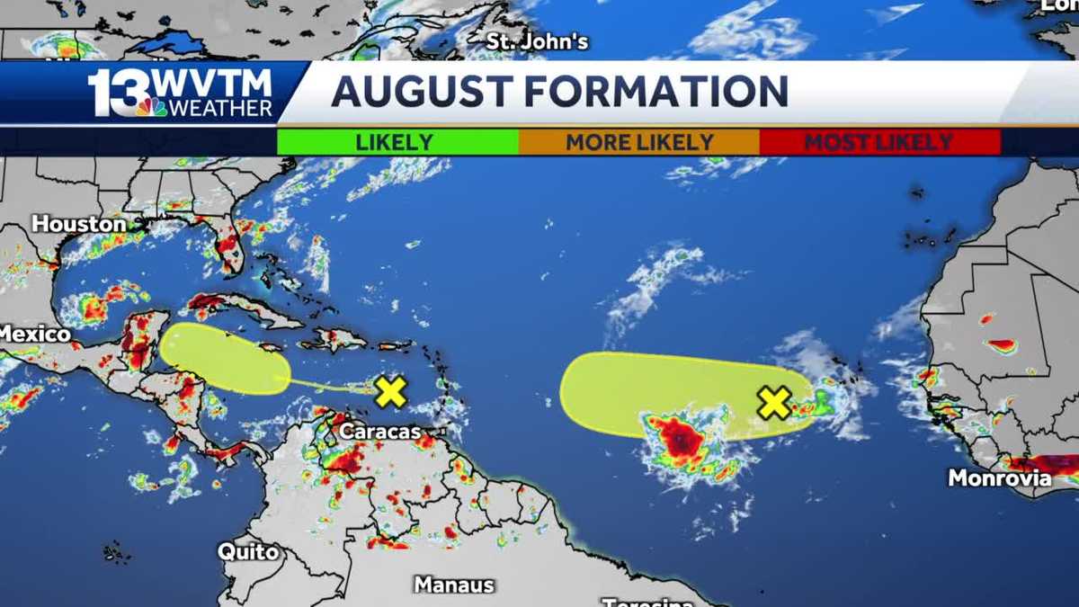 Tracking a tropical wave in the Caribbean Sea