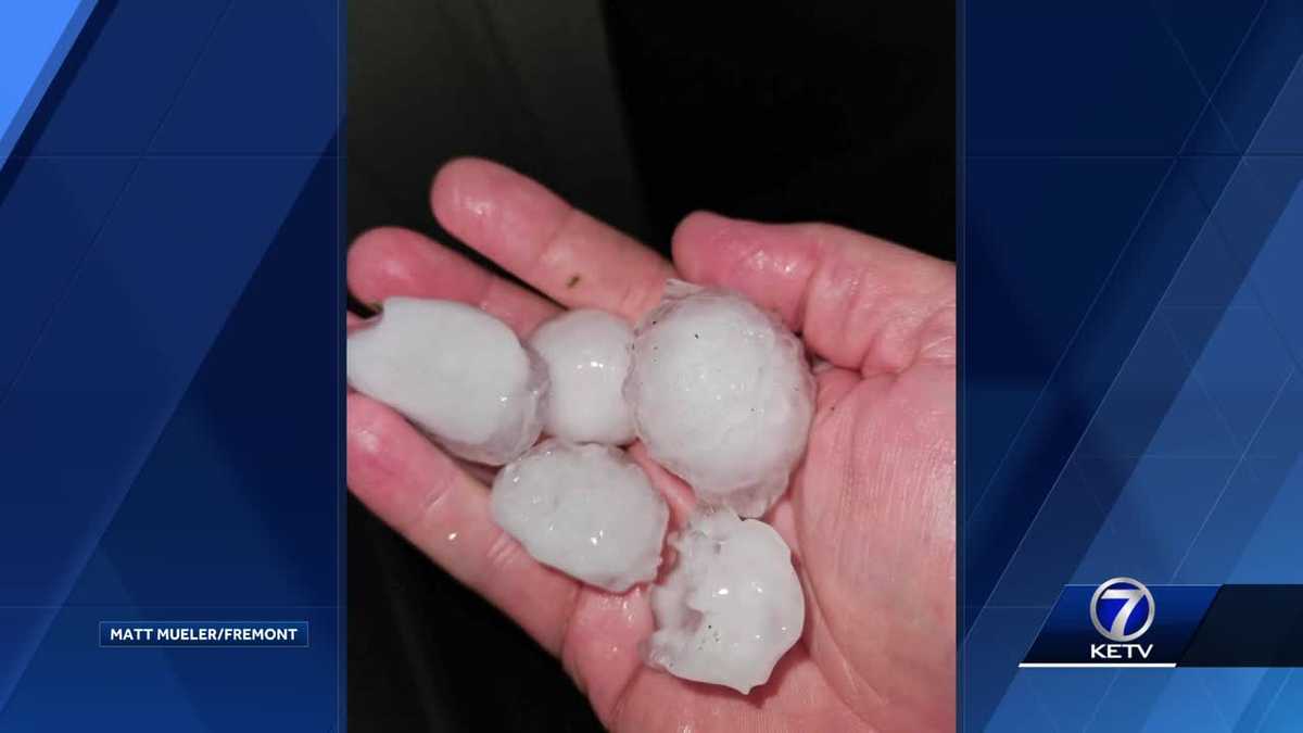 Viewer video & photos: Hail, lightning from late night storms