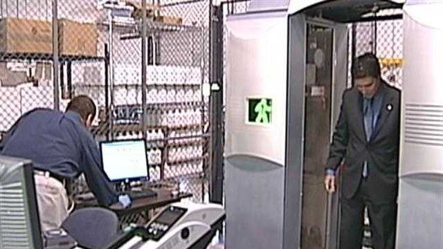 New airport security screening machines