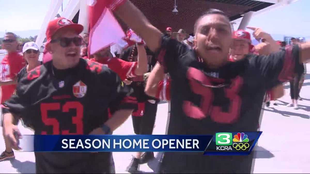 San Francisco 49ers kick off season home opener