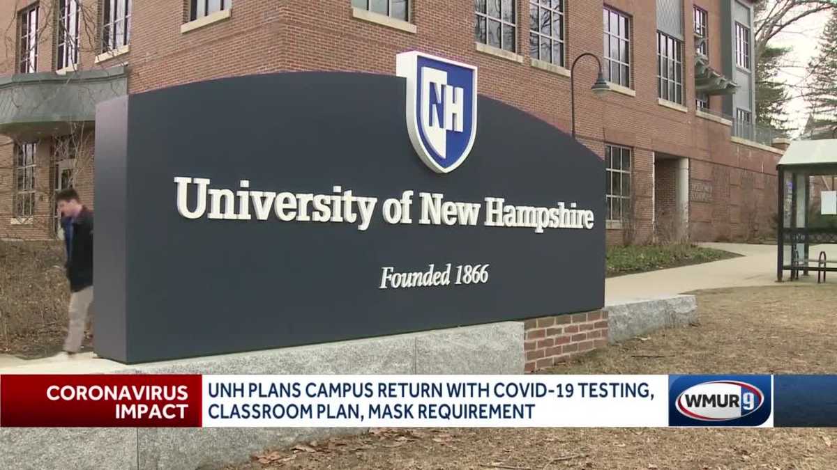 UNH plans campus return with COVID-19 testing, classroom plan, mask ...