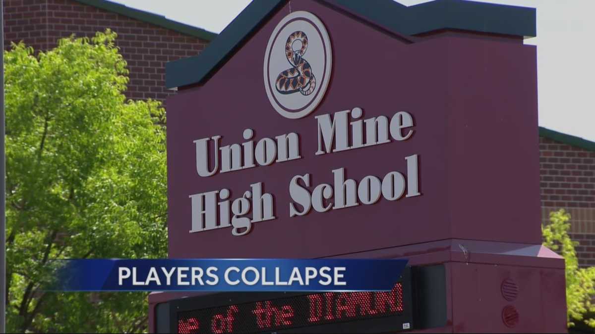 Two Union Mine HS football players collapse after game Friday night