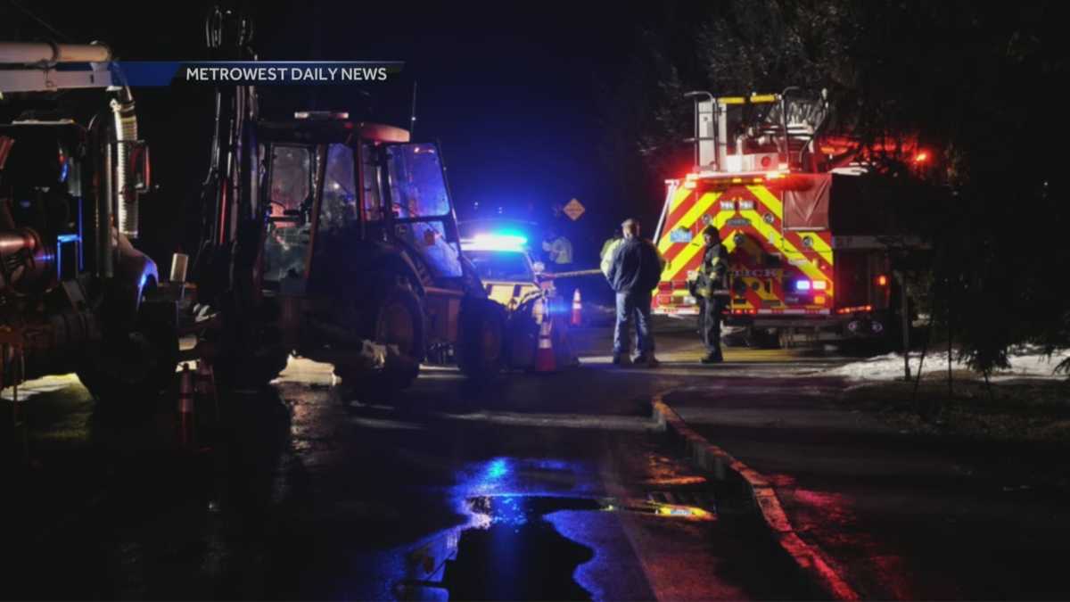 1 killed, 1 injured in Natick backhoe accident