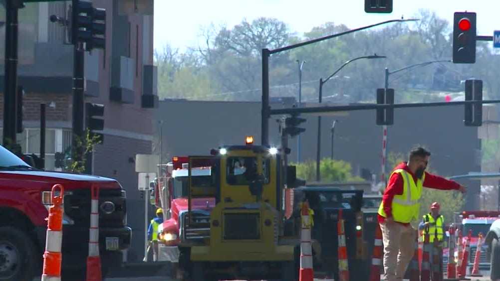 Busy one-way roads changing to two-way in downtown Des Moines