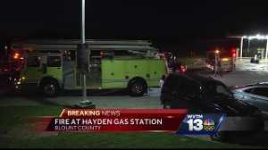 Hayden gas station fire