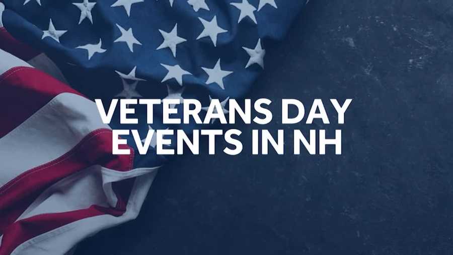 2024 Veterans Day events in New Hampshire