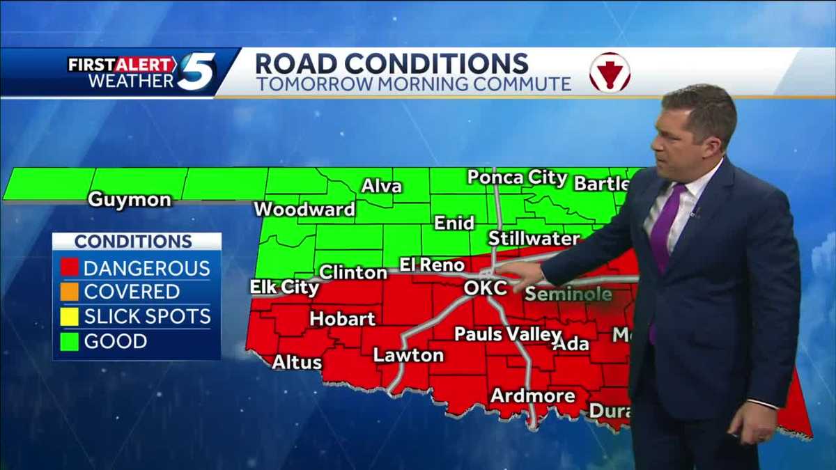 WINTER WEATHER TIMELINE: Another wave of freezing drizzle, winter ...