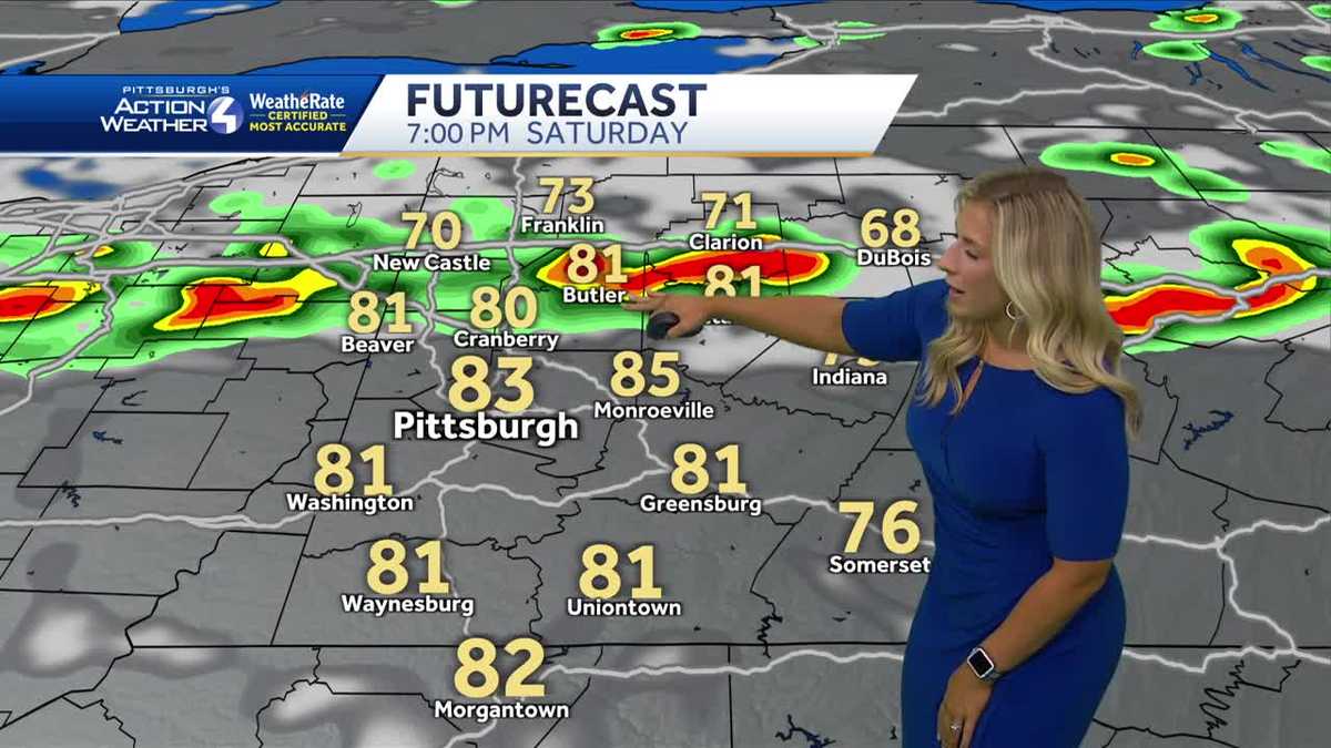 Gradual Clearing After Rainy Thursday Morning