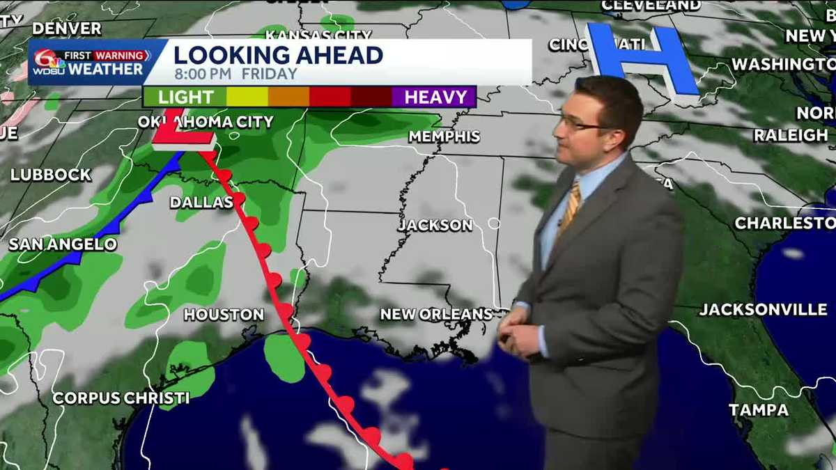 Tracking 2 fronts to cool us down and give rain later this week