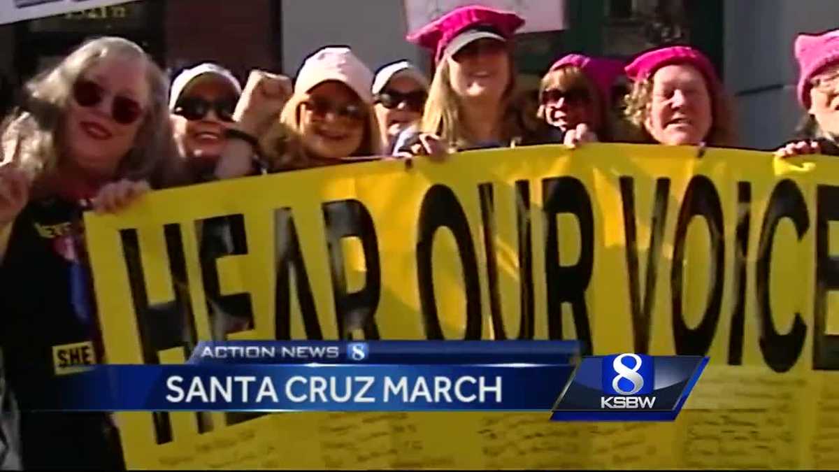 Women's March in Santa Cruz