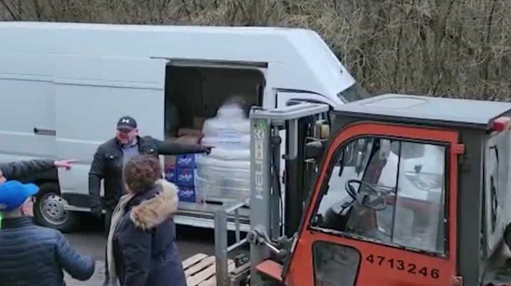 Common Man for Ukraine makes another trip to help country