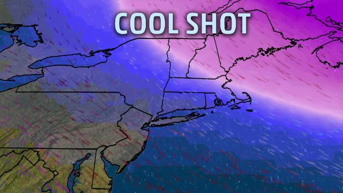 Temperatures cooling down just in time for fall