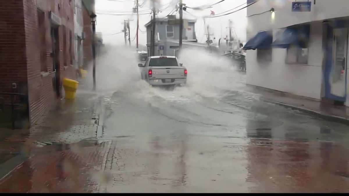 Rising sea levels brings a growing threat of flooding on Maine's coastline