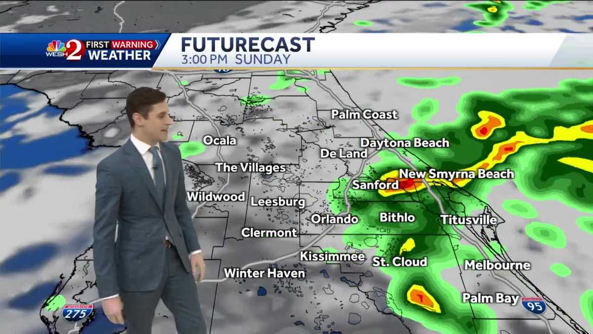 Tracking rain for tomorrow
