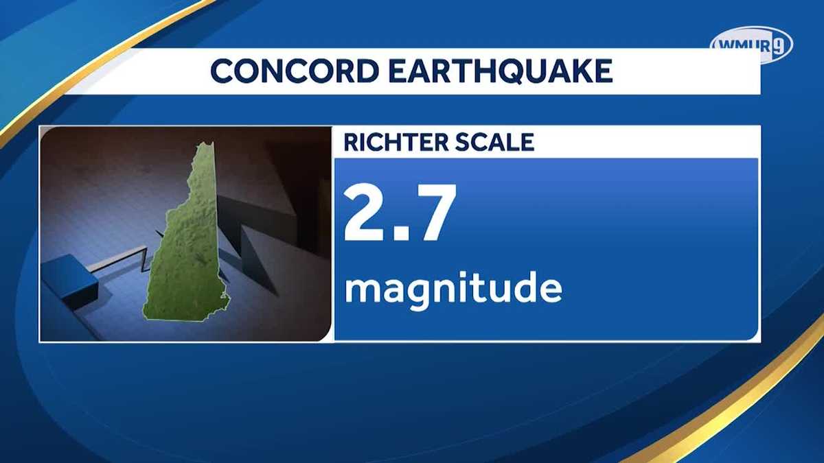 Communities report what they heard when an earthquake shook Concord