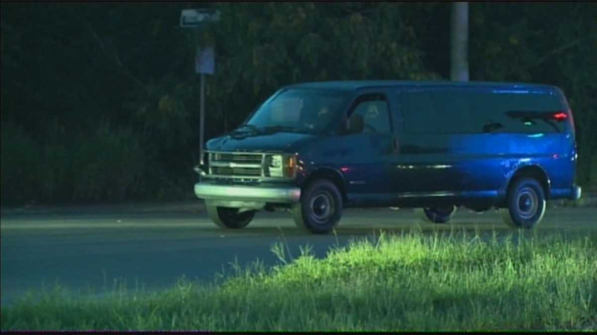 2 pedestrians hit by van