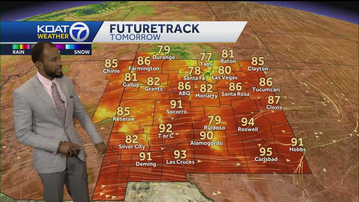 Corey KOAT 7 Weather Forecast for May 11 2025