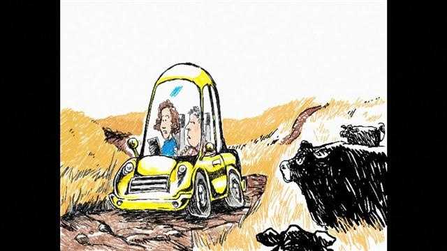 Duffy cartoon: 'iMap'