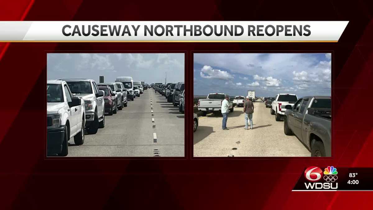 Northbound Bridge of the Causeway reopens after major crash