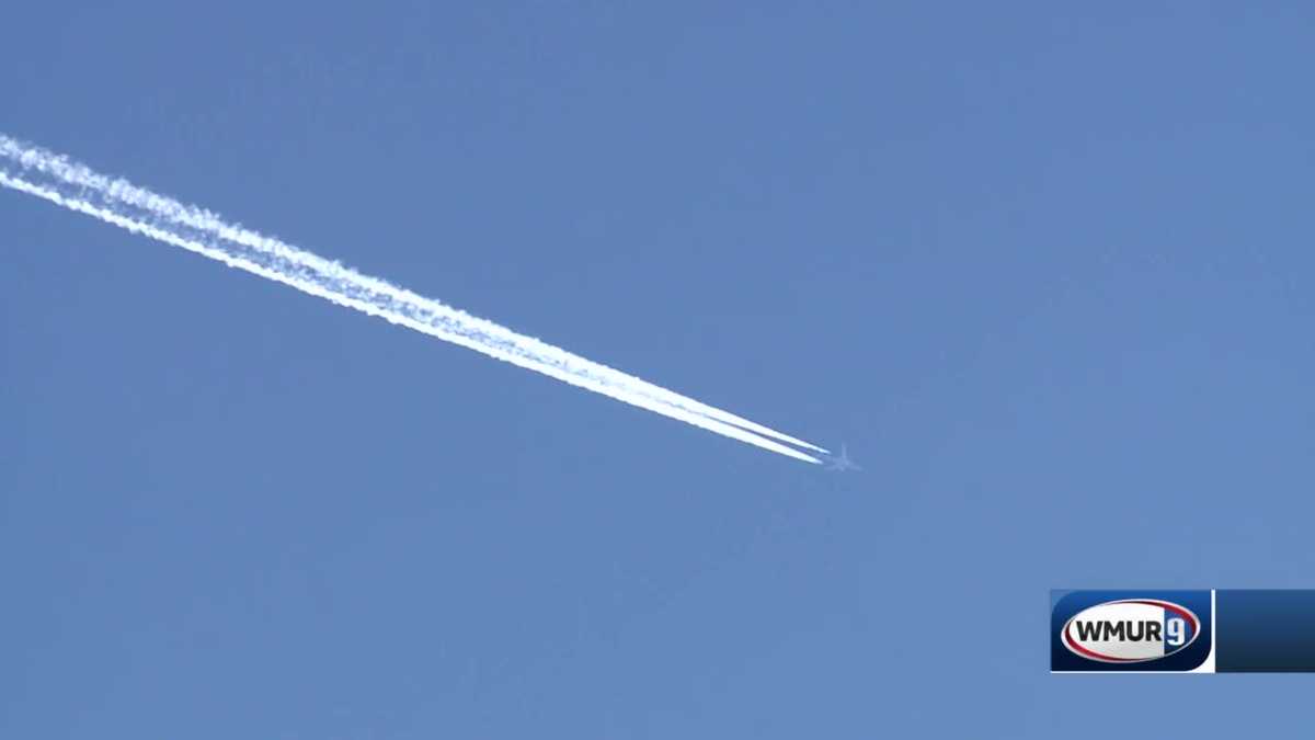 Plane contrails over New Hampshire: Learn why they were visible