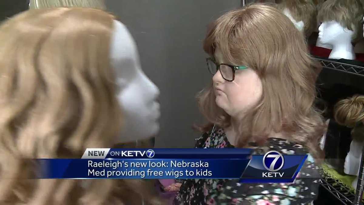 Raeleigh's new look: Nebraska Medicine providing free wigs to kids