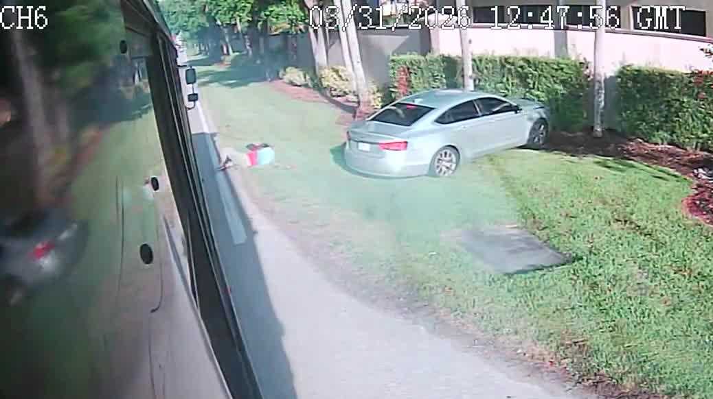 Video captures driver hitting 14-year-old girl with car while boarding ...