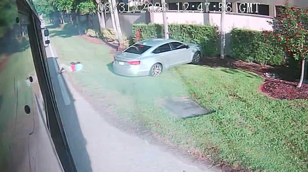 Video captures driver hitting 14-year-old girl with car while boarding ...
