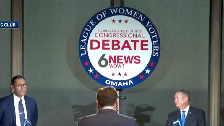 Nebraska congressional candidates Don Bacon, Tony Vargas debate