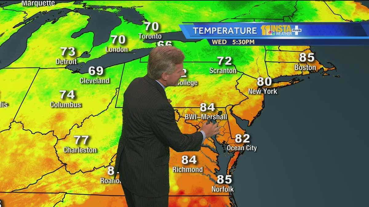 Cooler temperatures remain