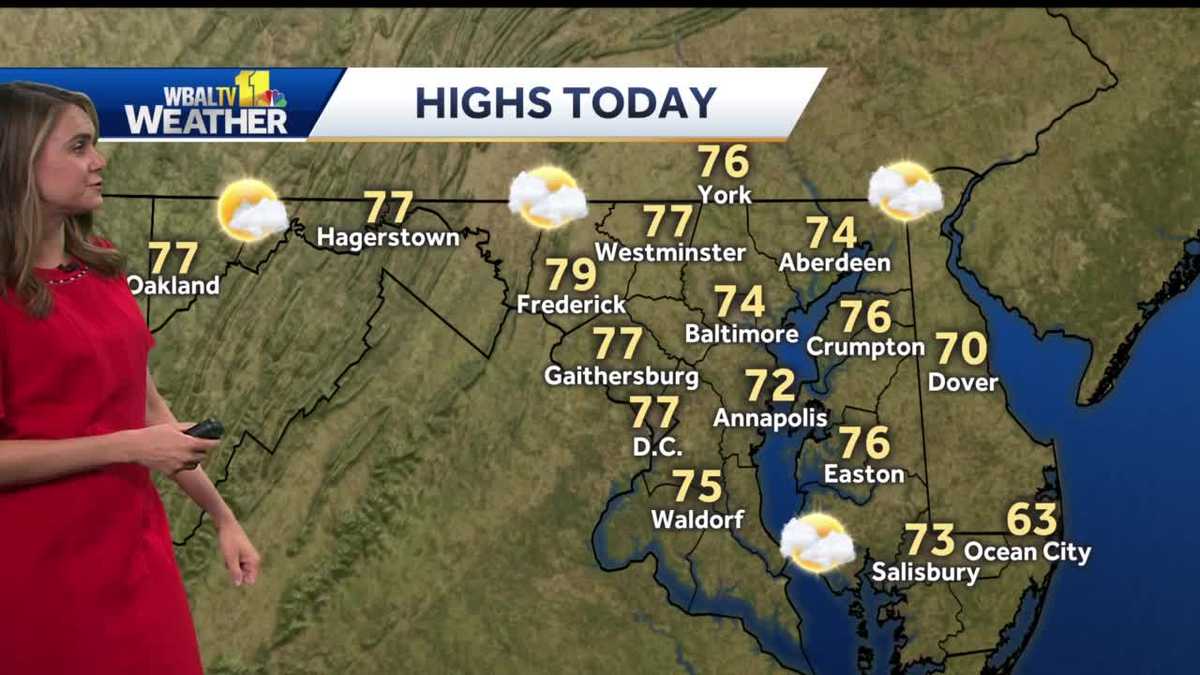 Areas of patchy drizzle early break for sun later