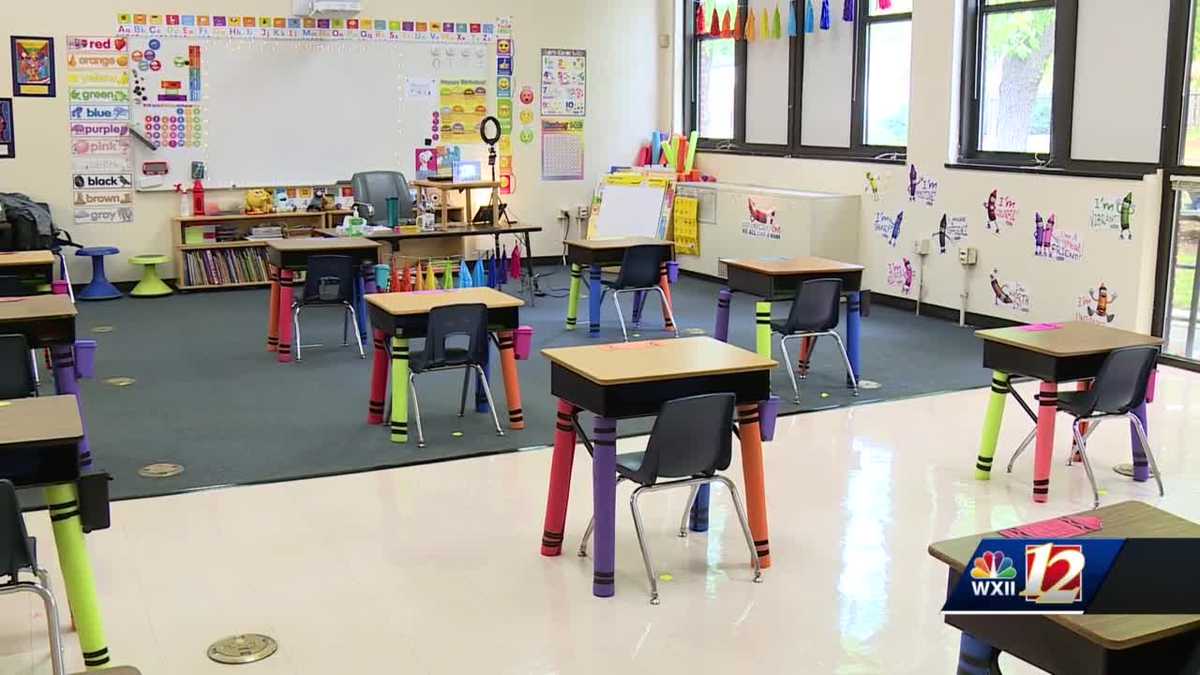 'We are inside a crayon box': Colorful classroom ready to welcome back ...