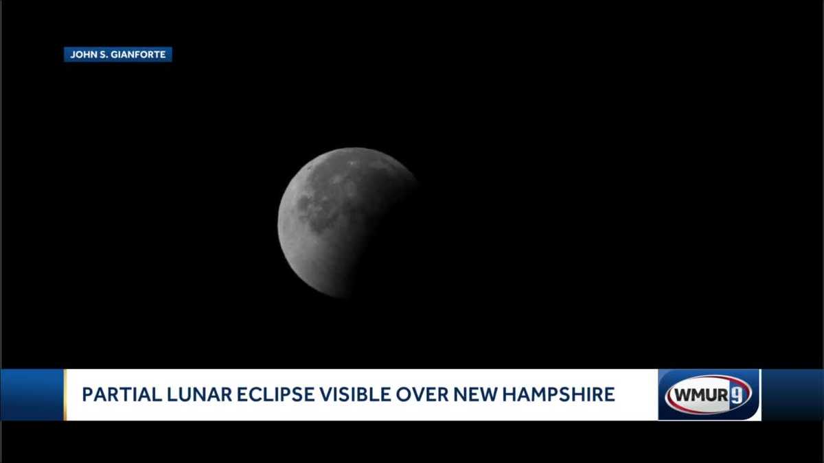 Parts of New Hampshire treated to lunar eclipse
