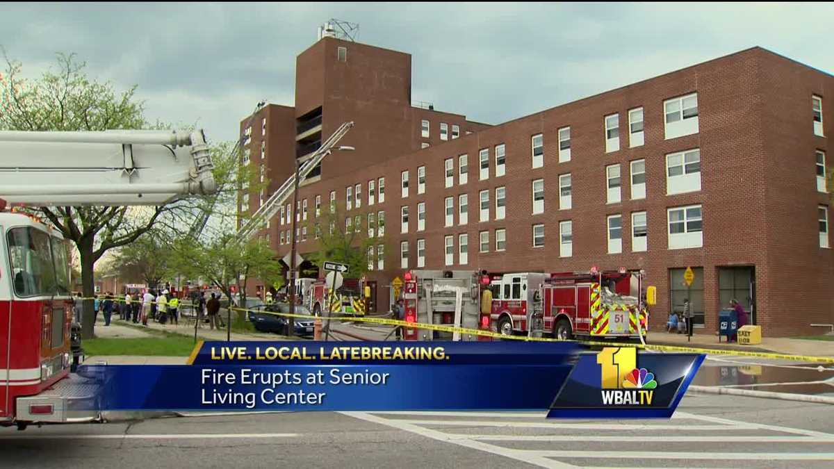 Video Residents Displaced In Senior Housing Fire